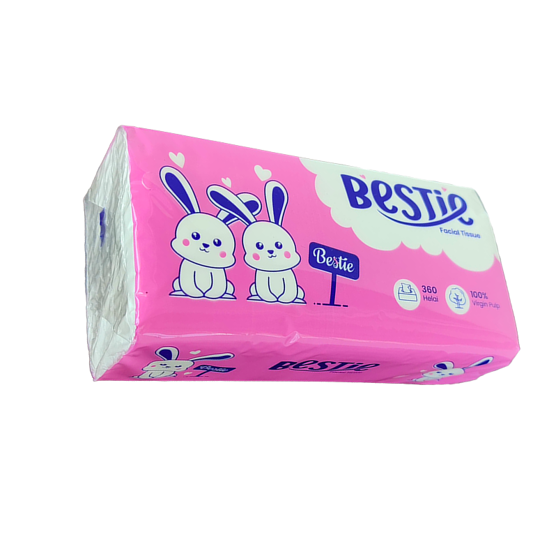 Bestie Tissue - Tisu Premium 100% Virgin Pulp | Lembut & Aman
